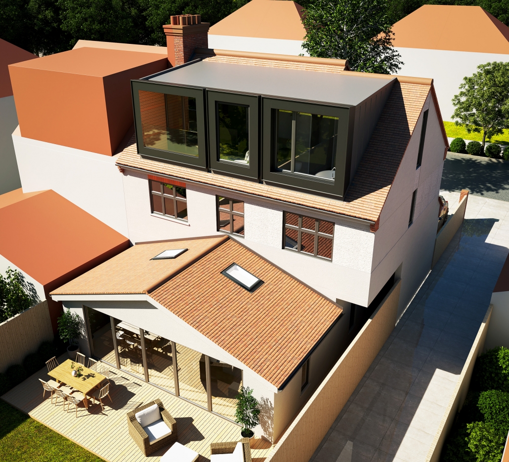 Dormer and Side Extension - Phillpotts Avenue, Bedford - Devlin Architects